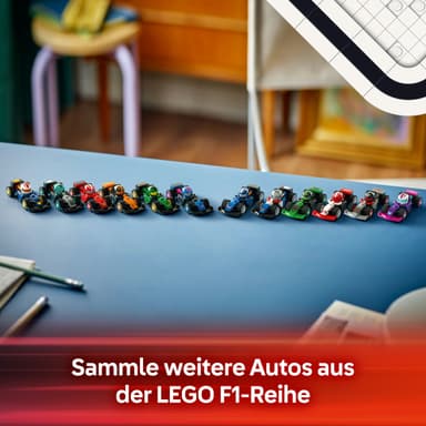LEGO F1 Rennwagen zum Sammeln - Bau- und Spielset für Kinder 71049 ...