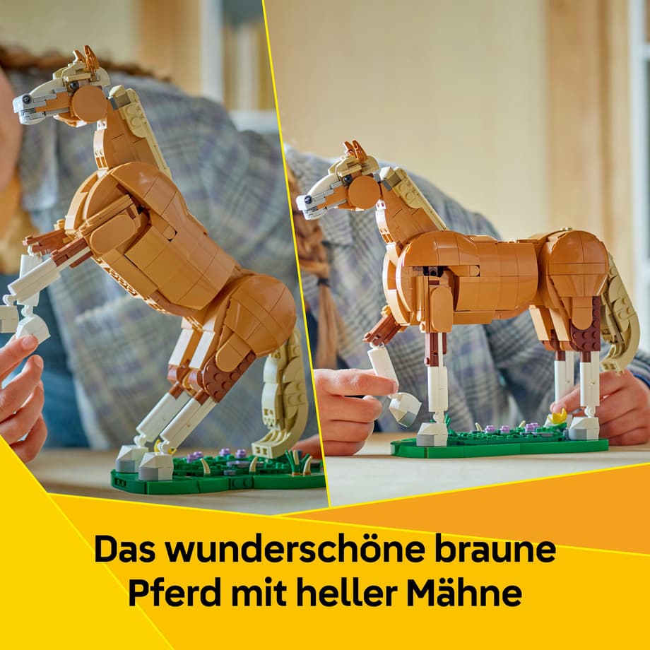LEGO Creator Prächtiges Ross 31166 , Konstruktionsspielzeug, LEGO Tiere ...