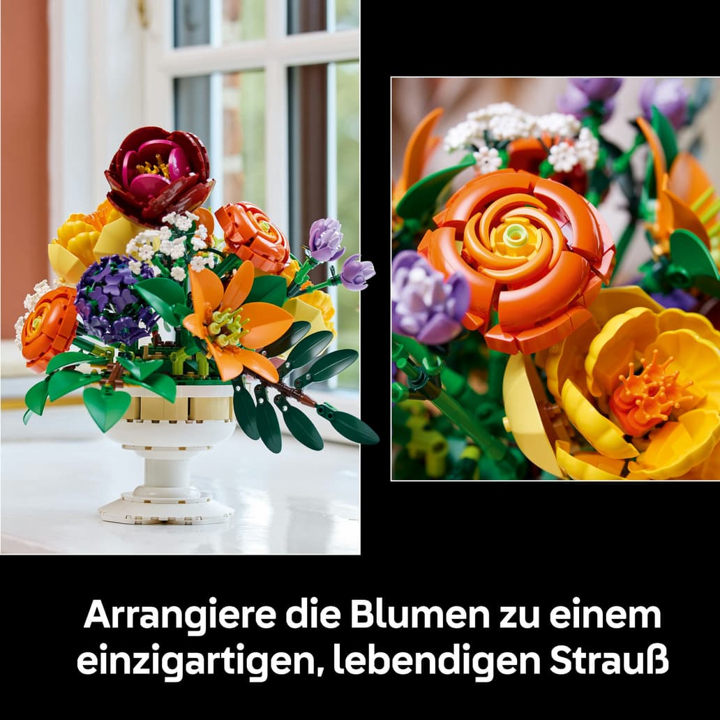 LEGO Botanicals Blumengesteck - Blumen Deko für Erwachsene 10345 online ...