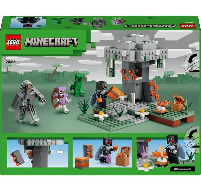 LEGO Minecraft 21586 Blasser Garten, Spielzeug für Kinder ab 7 Jahren ...