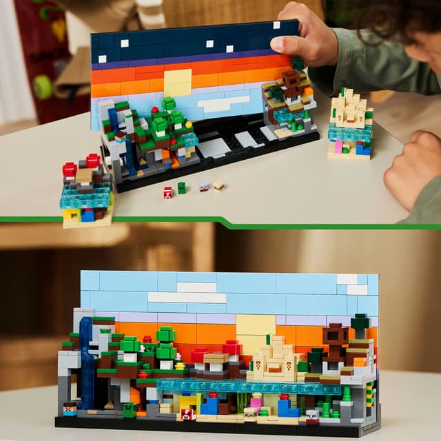 LEGO Minecraft 21589 Mini-Biome, Spielzeug für Kinder ab 12 Jahren ...