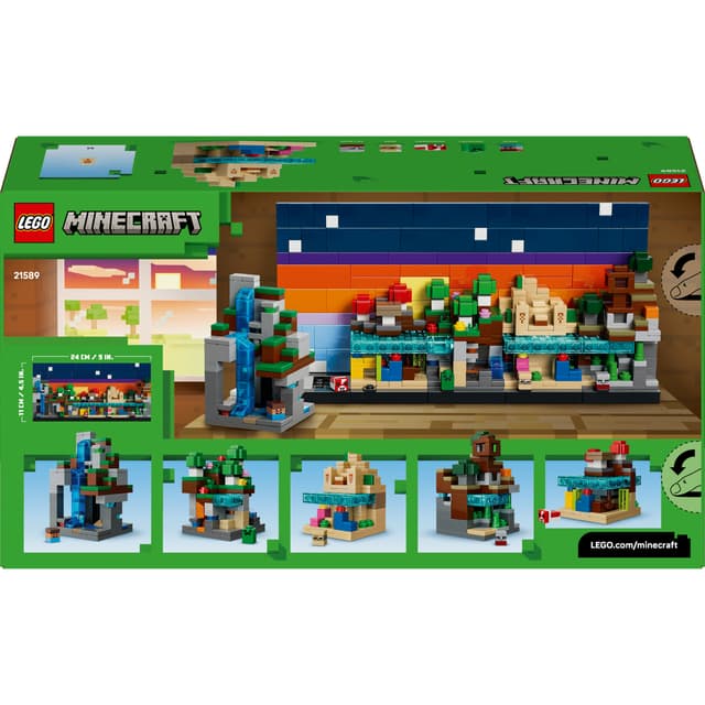 LEGO Minecraft 21589 Mini-Biome, Spielzeug für Kinder ab 12 Jahren ...