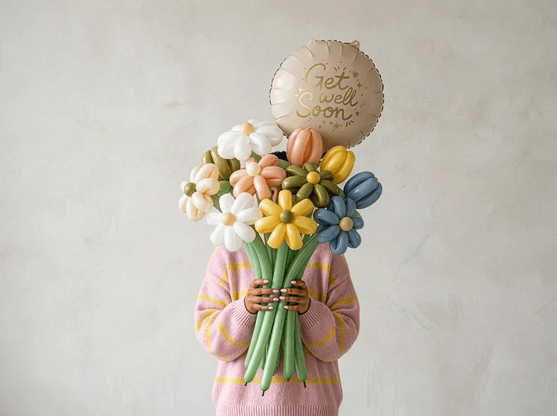 Folienballon Pastille ''Get Well Soon'', 35x35 cm online bestellen | MÜLLER