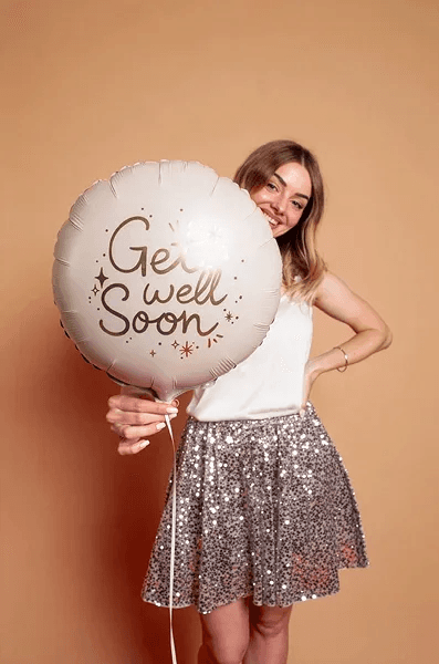 Folienballon Pastille ''Get Well Soon'', 35x35 cm online bestellen | MÜLLER