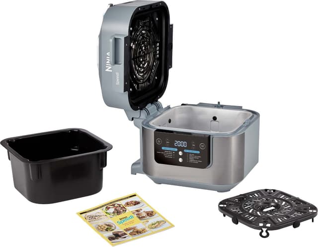 Ninja Heißluft-Fritteuse & Speedi Rapid Cooking System ON400EU 5,7l ...