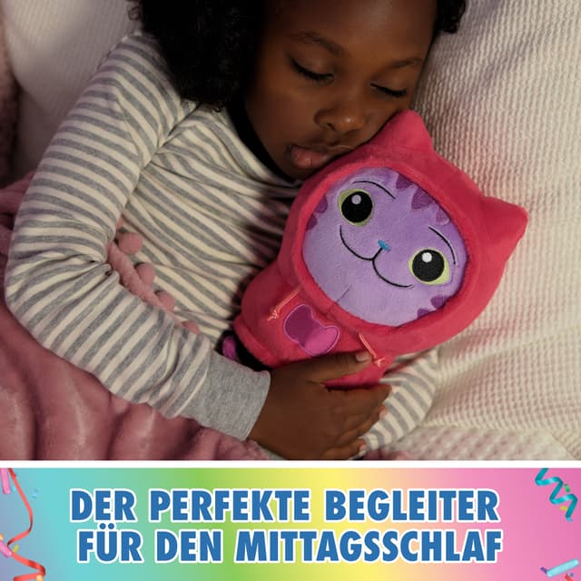 Gabby's Dollhouse, 25 cm große Plüsch-Katze DJ Catnip (deutsch ...
