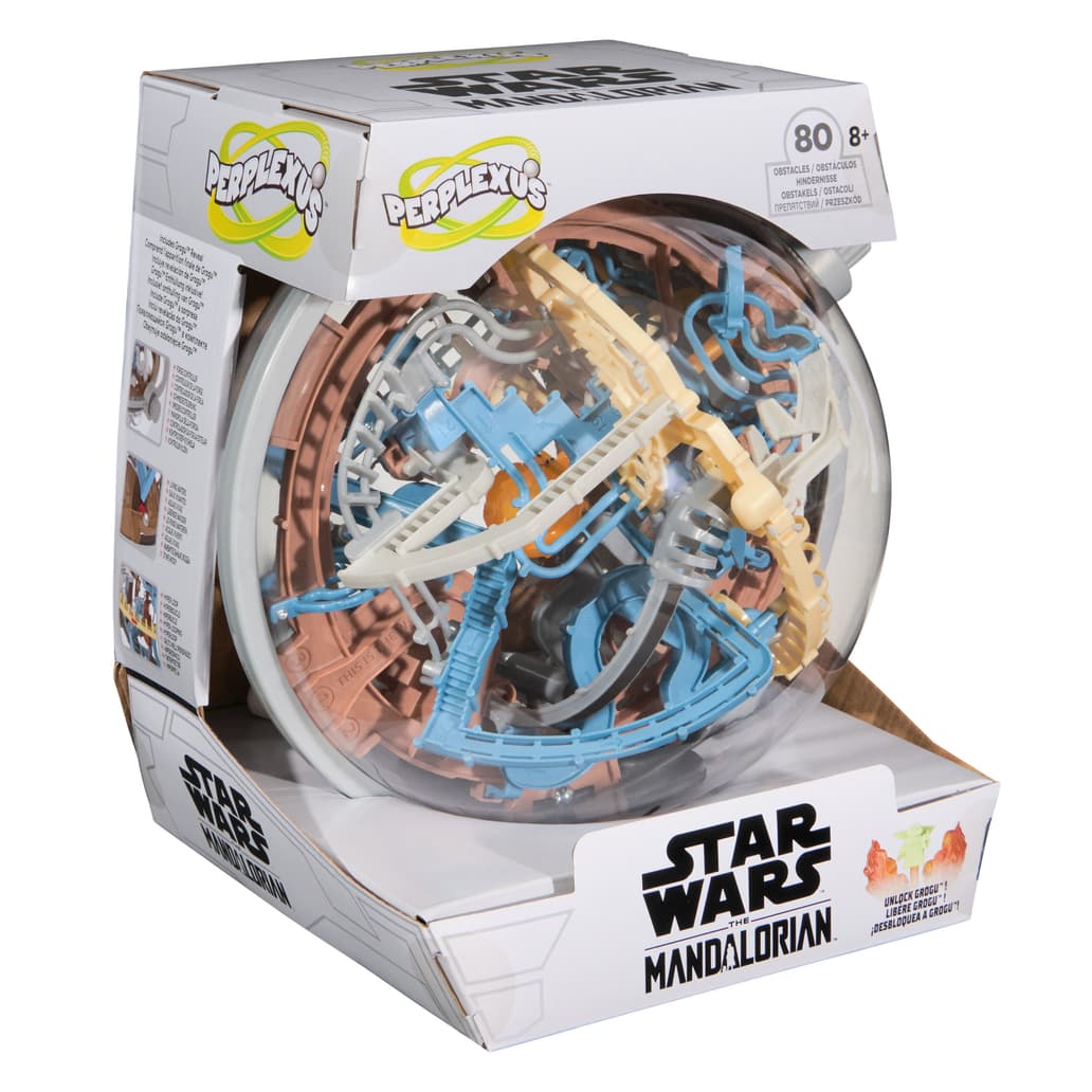 Perplexus Star Wars - The Mandalorian, 3D-Kugellabyrinth mit 80 ...