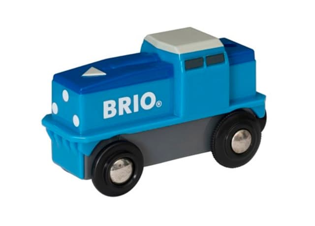 BRIO World - Blaue Batterie-Frachtlok online bestellen | MÜLLER