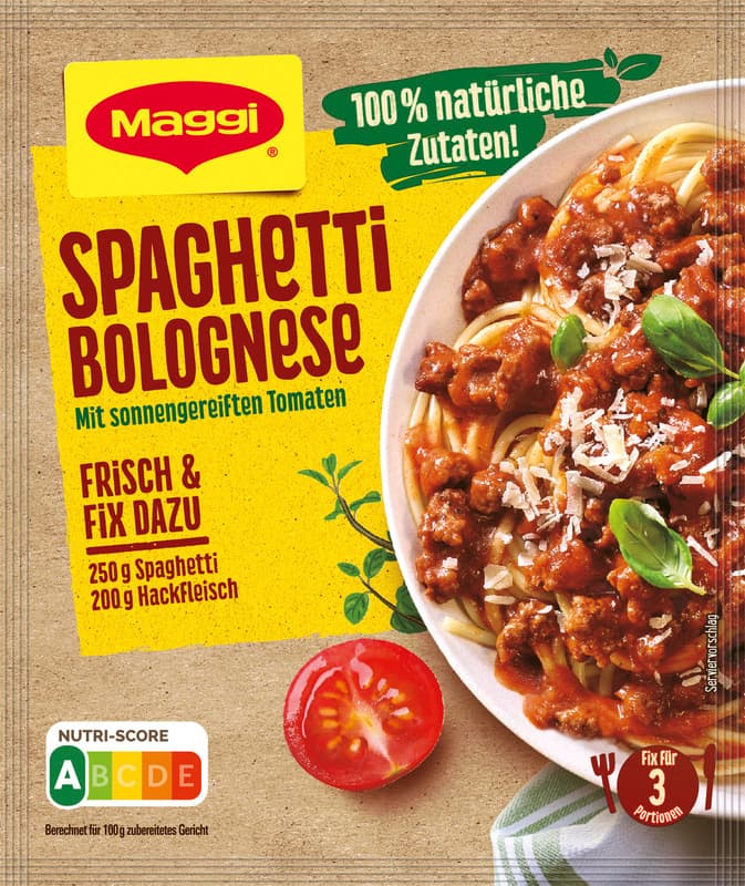 MAGGI Fix für Spaghetti Bolognese online bestellen | MÜLLER