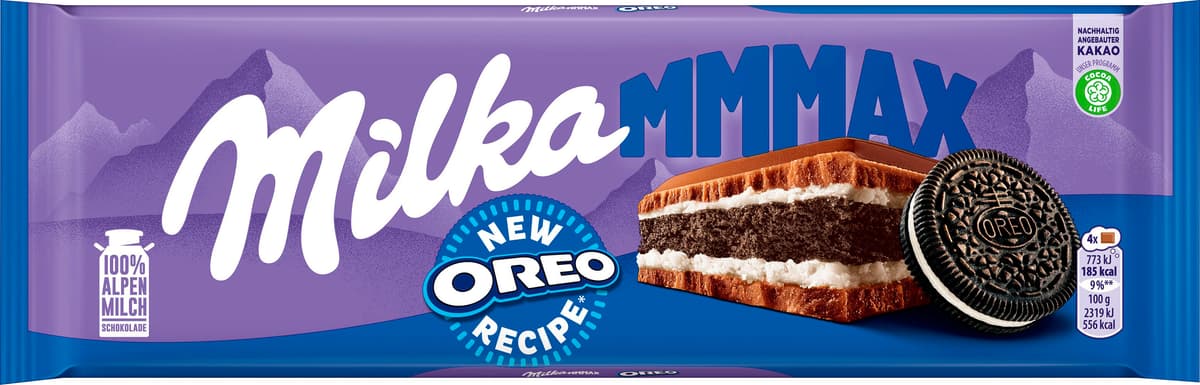 Milka Schokoladentafel Milch mit Keks MMMAX online bestellen | MÜLLER