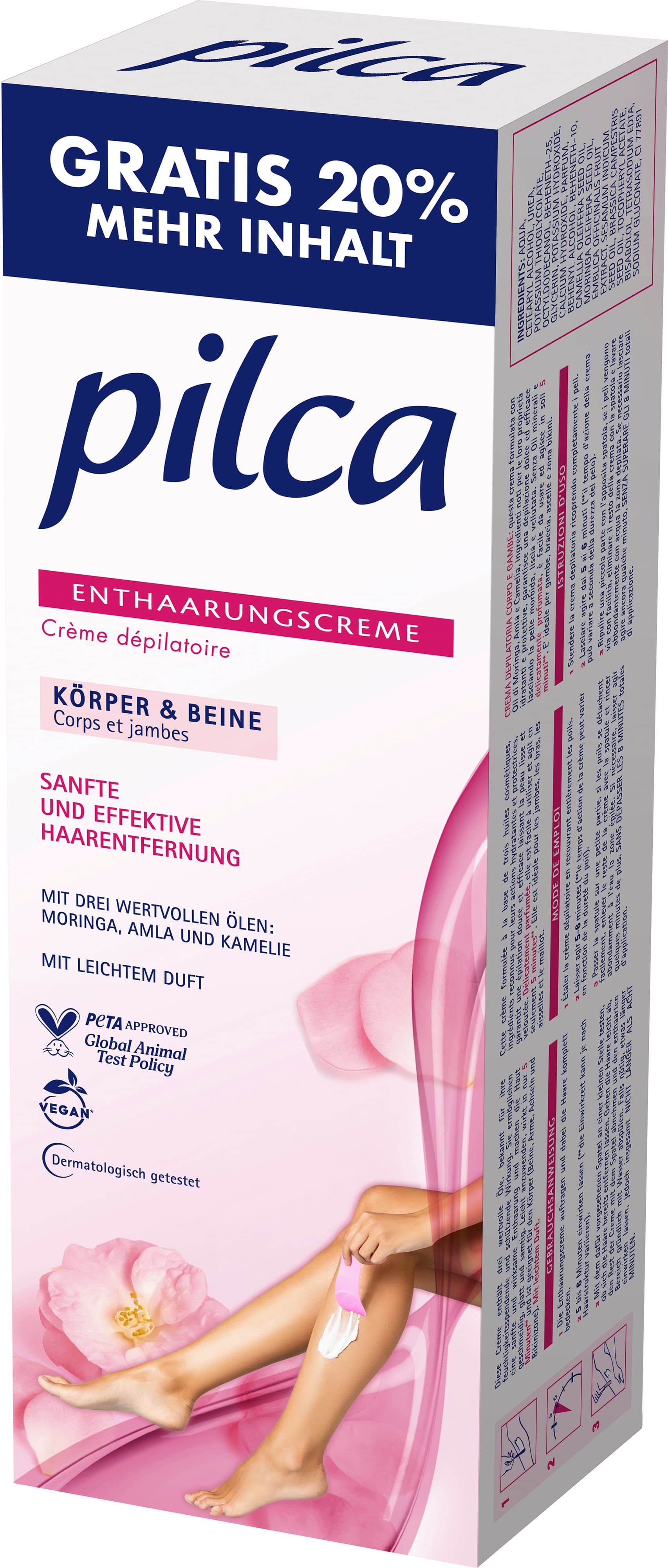 Pilca Enthaarungscreme Körper & Beine online bestellen | MÜLLER