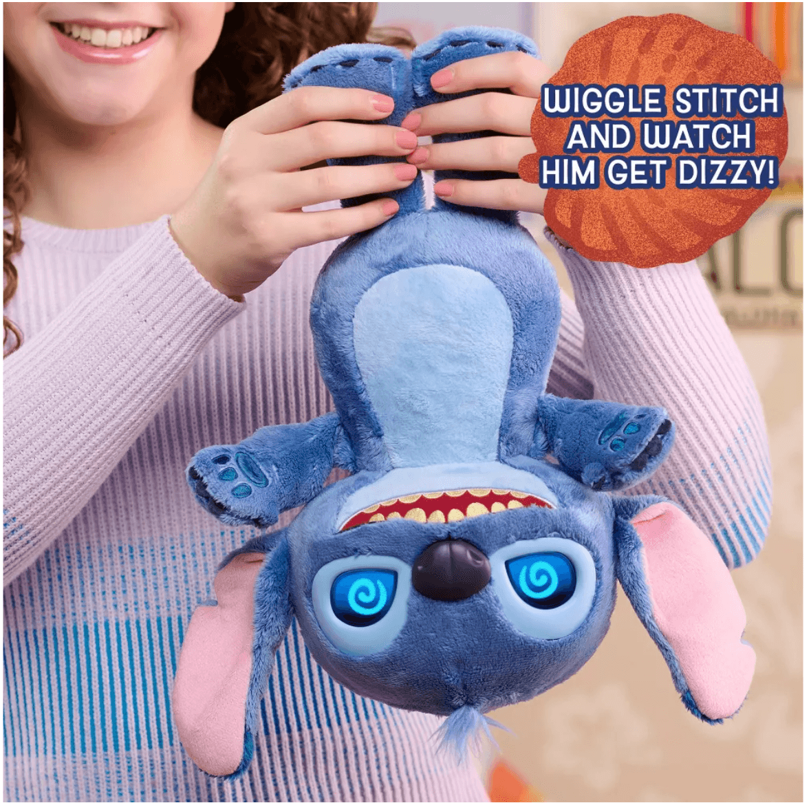 Disney Lilo & Stitch – Many Moods Stitch Funktionsplüschcharakter ...
