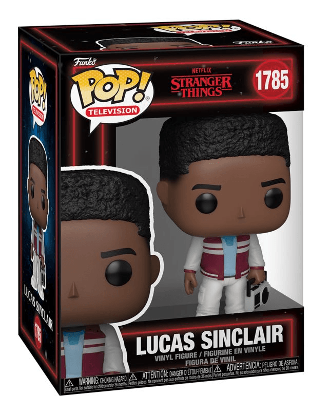 Funko - POP! - Stranger Things - Lucas Sinclair with Boombox Vinyl ...