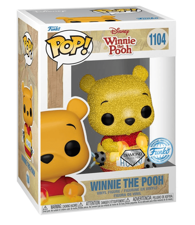 Funko - POP! - Winnie the Pooh - Winnie the Pooh Diamond Glitter Vinyl ...