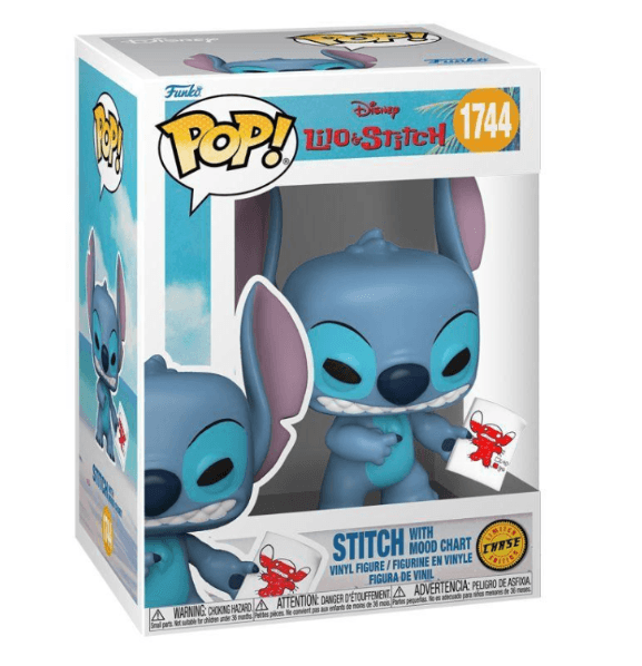 Funko - POP! - Lilo & Stitch – Stitch with Mood Chart (with Chase ...