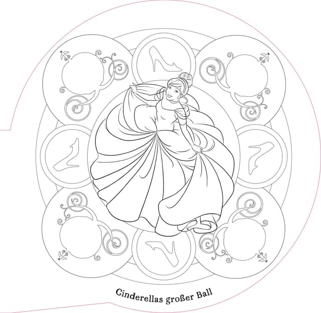 Disney Prinzessin: Mandala-Malzauber online bestellen | MÜLLER